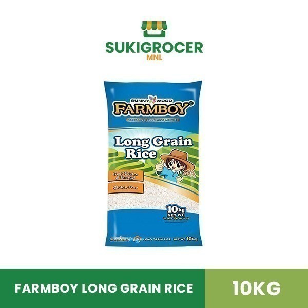 Farmboy Long Grain Rice 10kg | Shopee Philippines