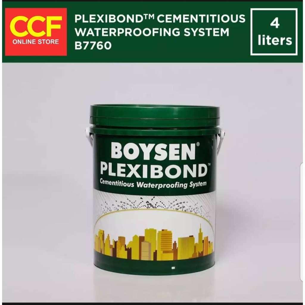 Boysen Plexibond Cementitous Waterproofing System 4 Liters | Shopee ...