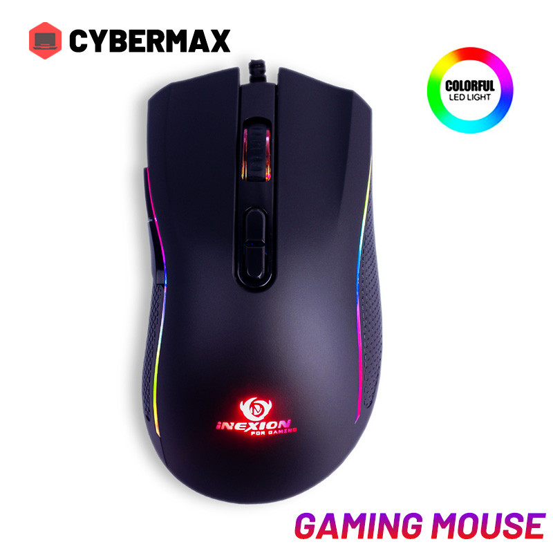 Nexion GM9123 Wired Mouse Gaming Mouse New Design RGB 7D Breathing ...
