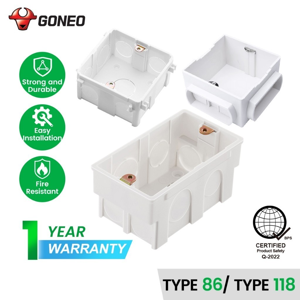 BULL Bottom Box / Utility Box / Junction Box for electric switch and ...