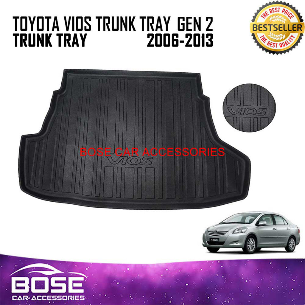 Trunk Tray For Toyota Vios Batman 2007 2008 2009 2010 2011 2012 2013 Year Model High Quality OEM ...