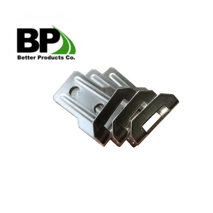 Stainless L-mount Right Angle Brackets used to mount signs to circular ...
