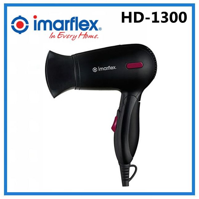 Imarflex HD-1300 Hair Dryer (Black) | Shopee Philippines