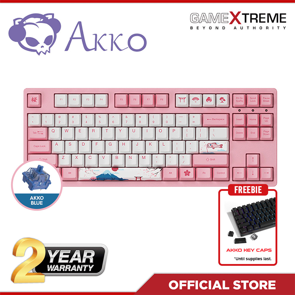 AKKO World Tour-Tokyo R1 3087 Mechanical Keyboard (AKKO Switch 2nd Gen ...