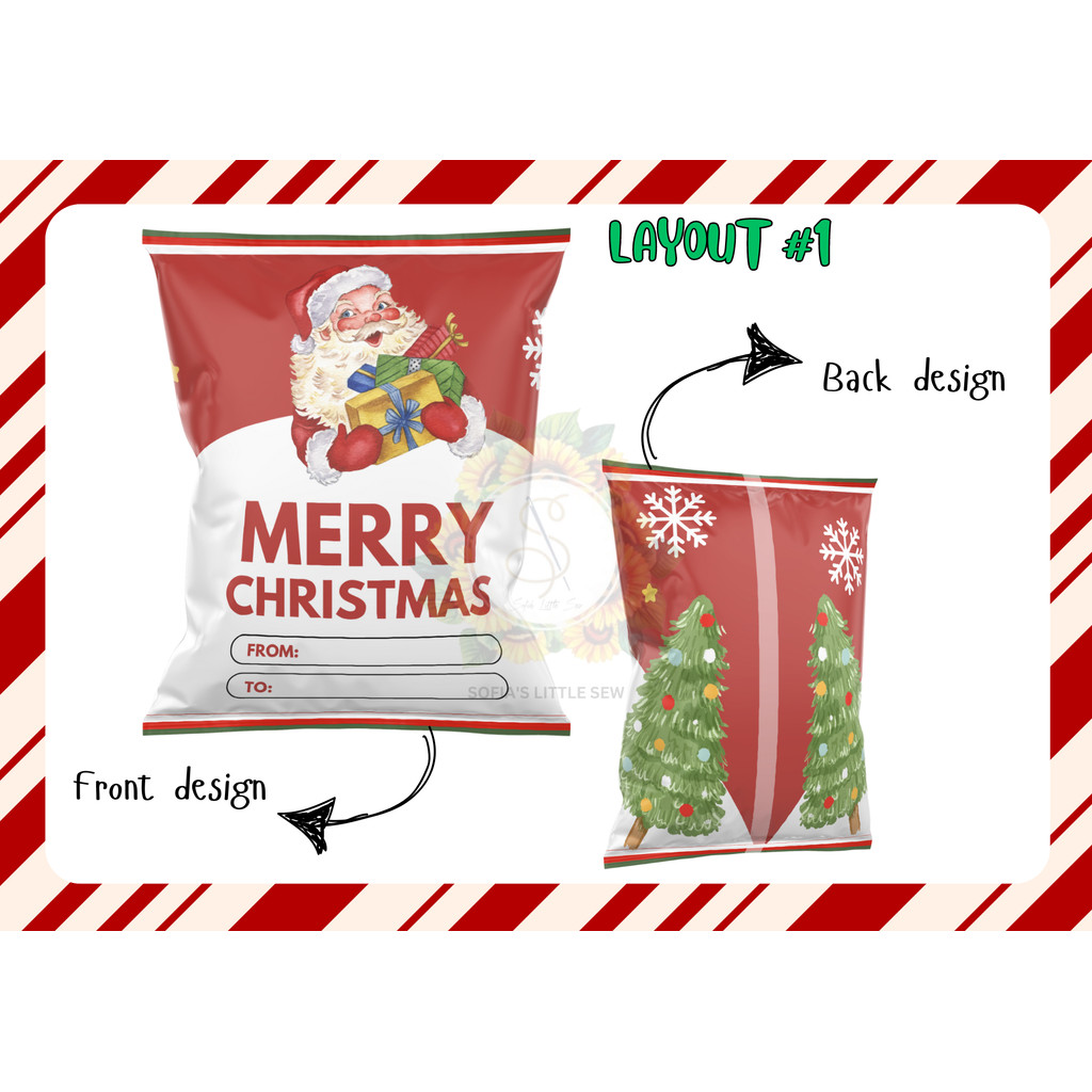 Personalized Chip Bag Candy Bag Chocolate Bag Gift Bags Giveaways and ...
