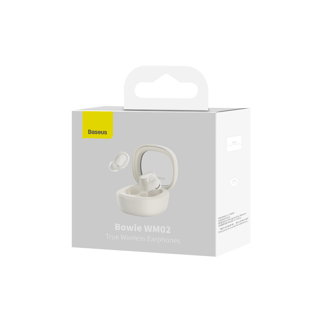 Baseus Bluetooth WM02 5.3 Earpbuds Smart Noise Canceling In-ear Headset ...