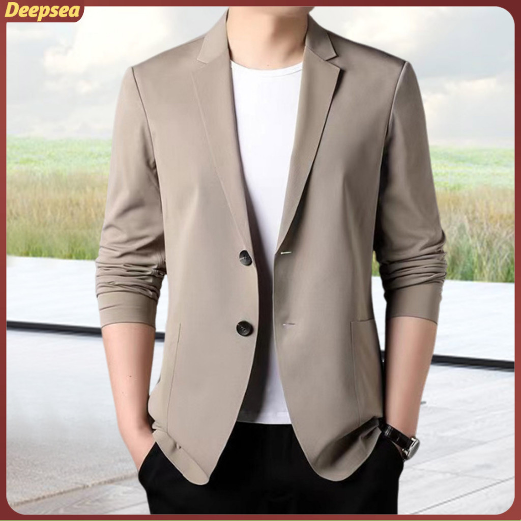 DPA* Men Formal Suit Jacket Men Lightweight Suit Coat Men's Formal ...
