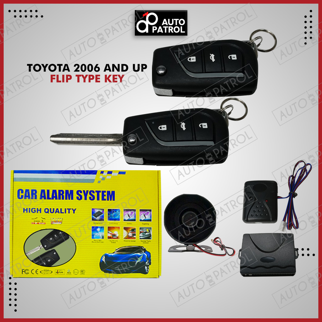 Toyota Car Alarm Remote Anti-Theft Door Lock System (AP 10) | Shopee ...