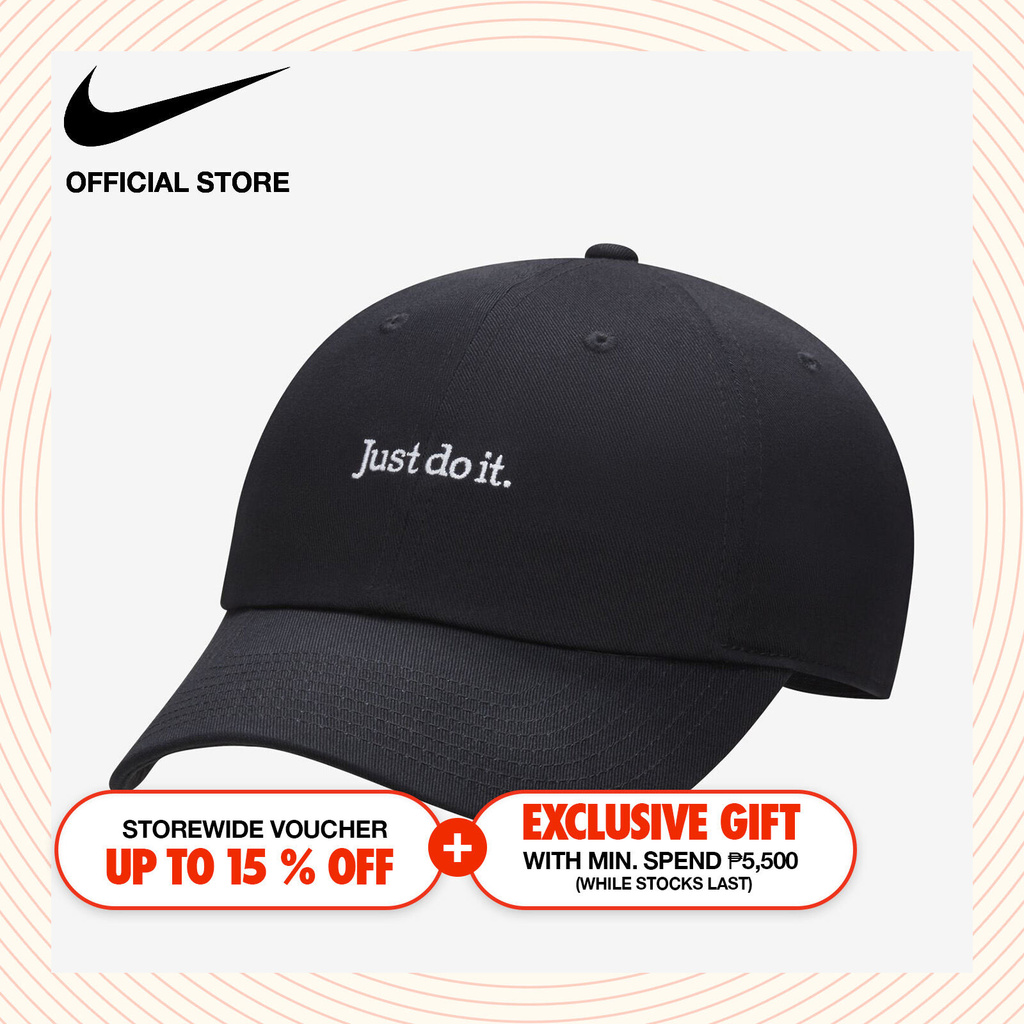 Nike Club Unstructured JDI Cap - Black | Shopee Philippines
