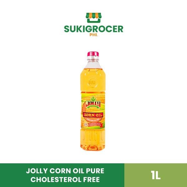 Jolly Corn Oil Pure Cholesterol Free 1L | Shopee Philippines