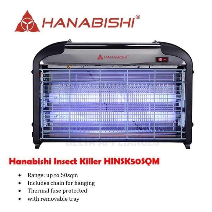 Hanabishi Insect Killer Range : Up To 50Sqm. Original w/ 1 Year ...