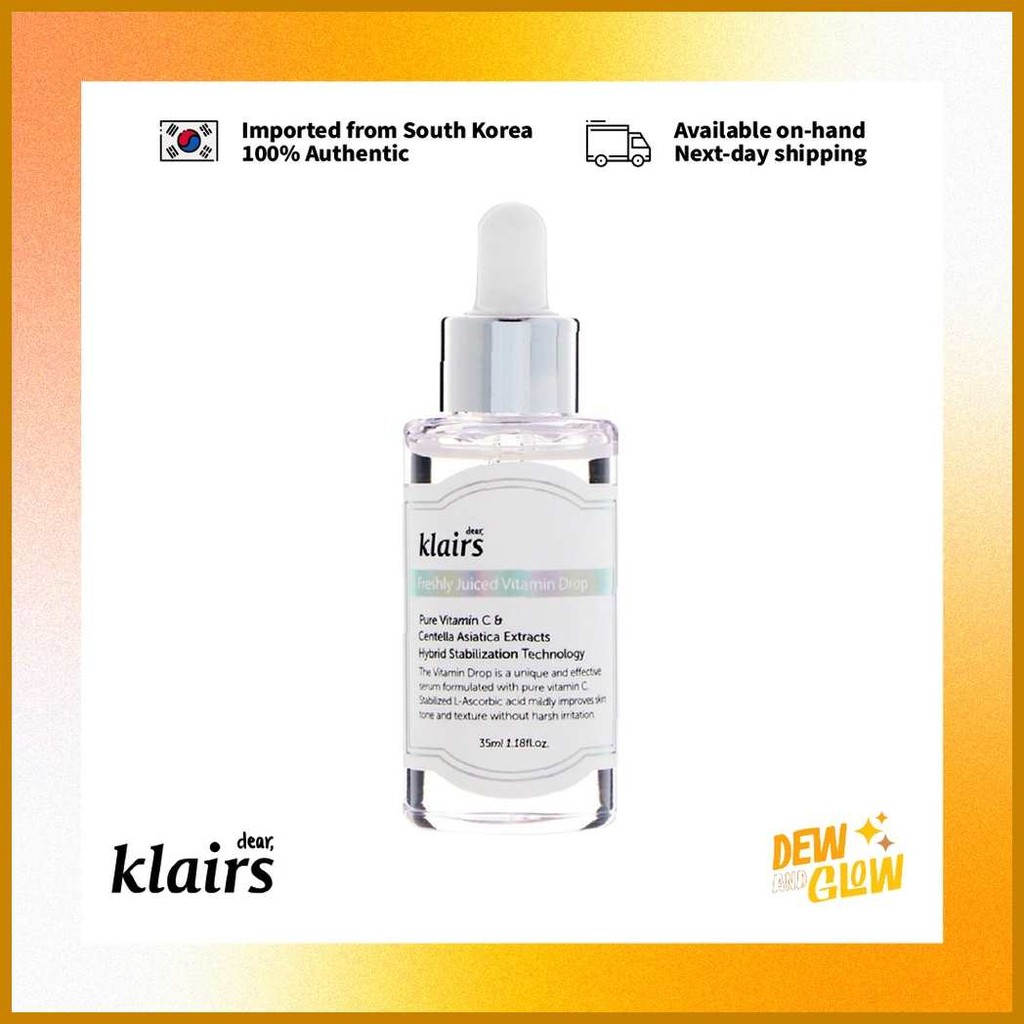 Dear"Ep}Klairs\Kk}Freshly&lI`pg&Juiced&Vitamin`fZ&gp`Serum&(35ml ...