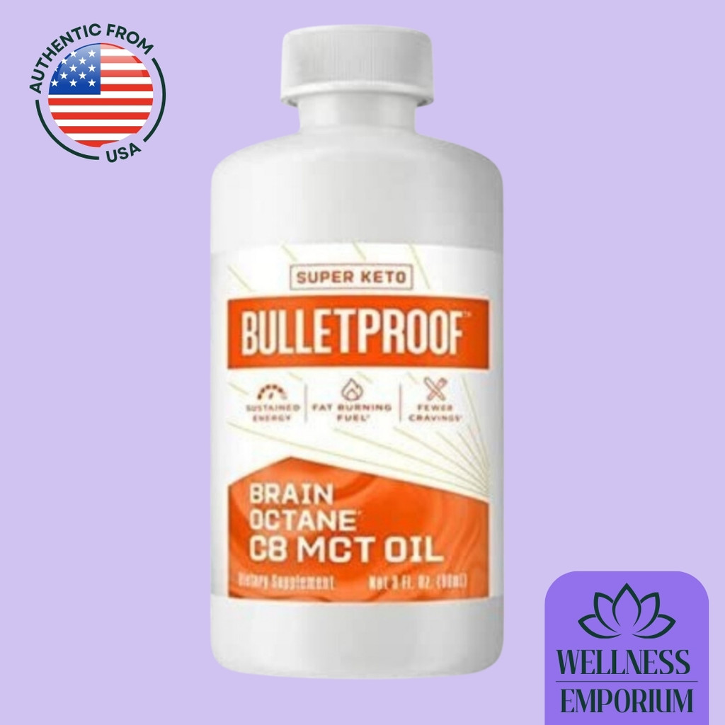 Bulletproof Brain Pre Workout C8 MCT Oil 90ml - Sold by WEA | Shopee ...