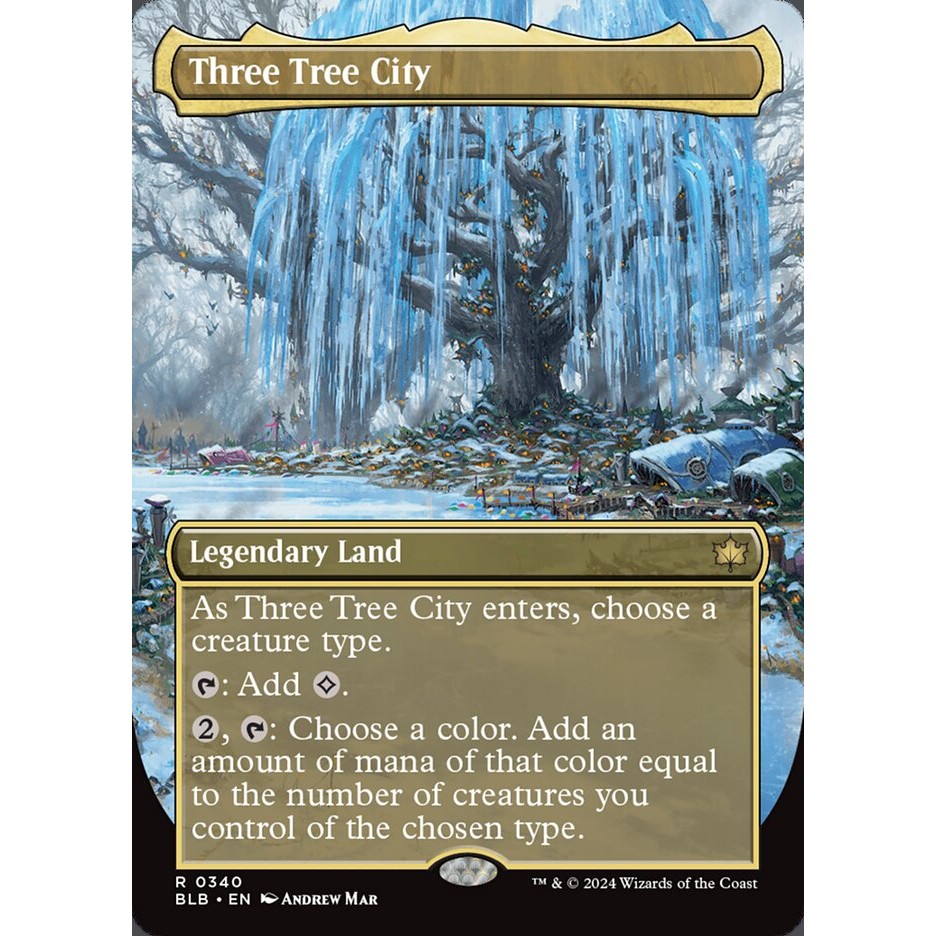 Three Tree City Extended 4 (HIGH QUALITY PROXY, CARD REQUEST AVAILABLE ...