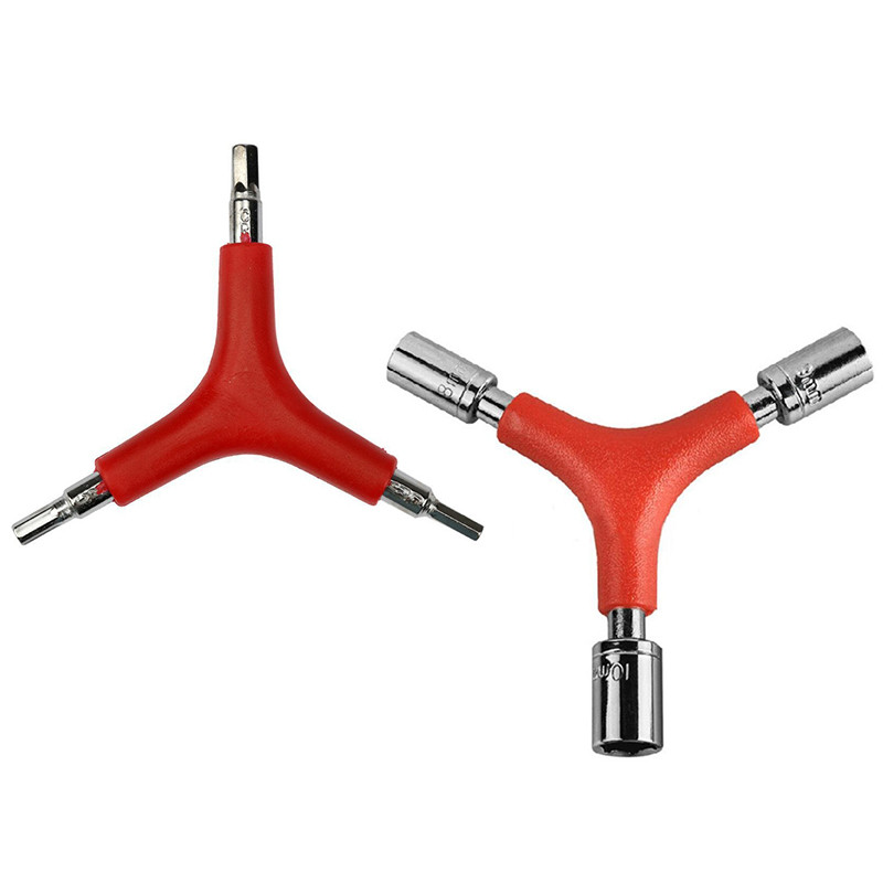 Y-Type Bicycle 4-5-6/8-9-10mm Triangle Hexagon Key Screw Wrench Spanner ...