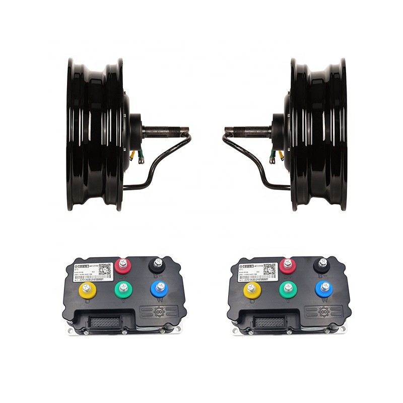 Dual 12" 227 3000w BLDC Single Swing-Arm Hub Motor Kits For Electric ...