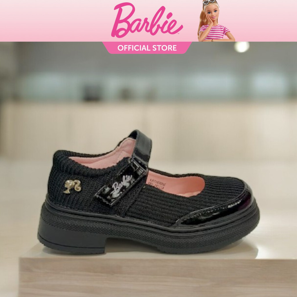 Barbie Katherine Children Black Shoes for Girls, School Shoes for Girls ...