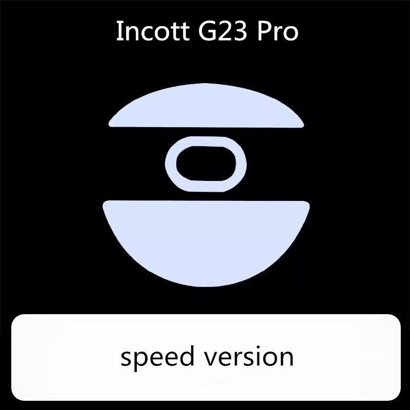 1 Set Ultraglide Mouse Skates For Incott G23 Pro Brake Control Speed ...