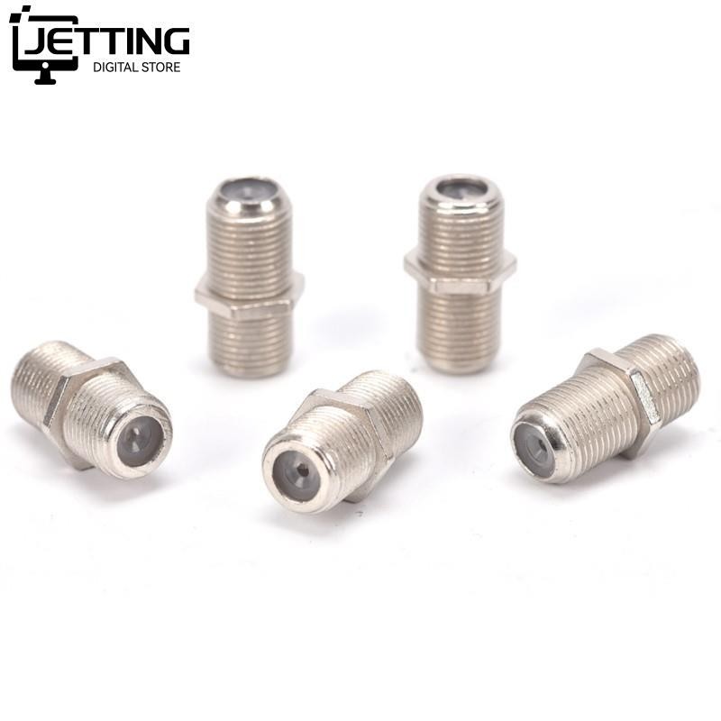 10Pcs Female F/F RG6 Coax Coaxial Cable SMA RF Coax Connector F Type ...