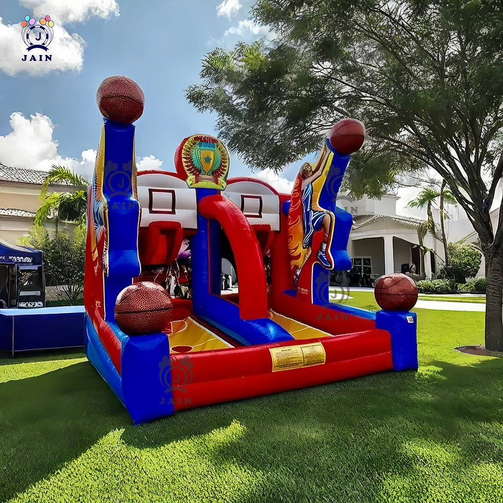 4x3m Oxford Inflatable Basketball Hoop Carnival Game/Inflatable ...