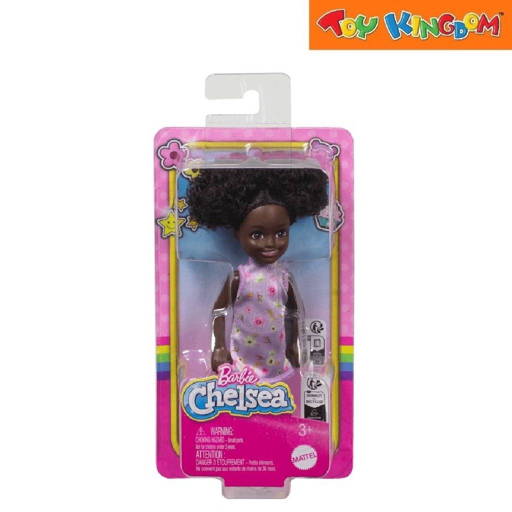 Barbie Chelsea Purple Floral Dress Doll | Shopee Philippines