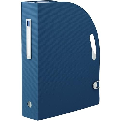 Lihit lab. Lihit Lab Document Box A4 Vertical Navy F7690-11 | Shopee ...