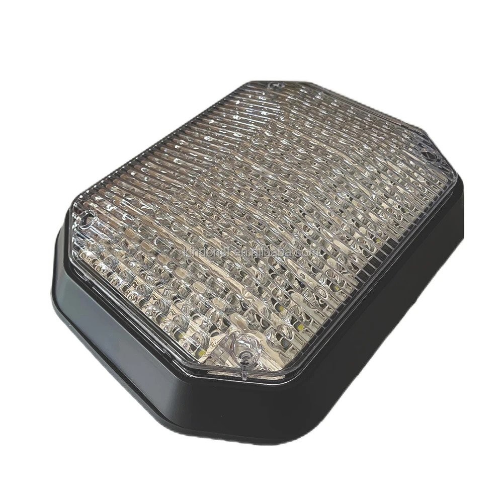 LED Ambulance Square Perimeter Warning Light 9x7 inch 15 watt with Sync ...