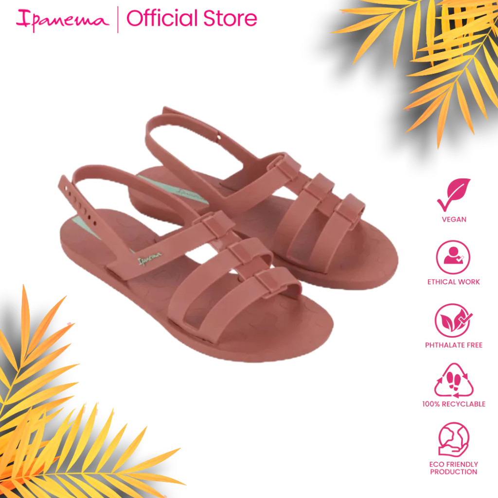 Ipanema Go Style Pink Women's Sandals | Shopee Philippines