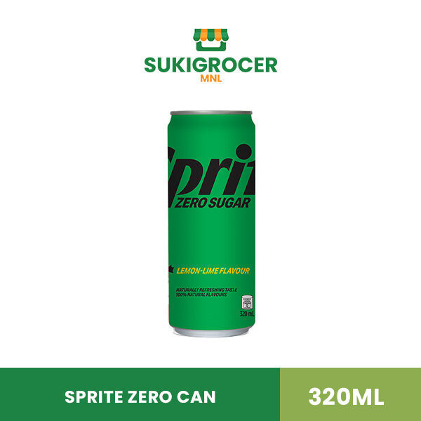 Sprite Zero Can 320ML | Shopee Philippines