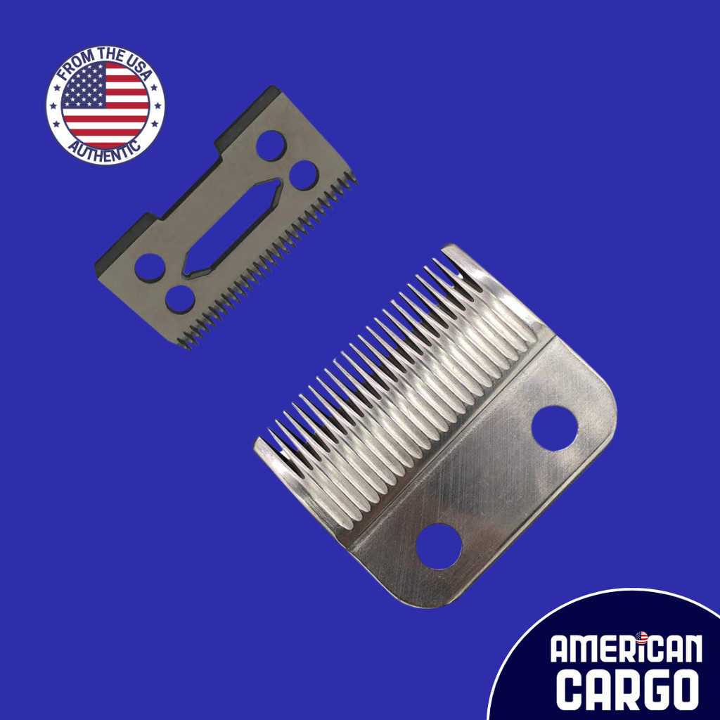 Fairlux Ceramic Cutter Blade 2-Hole Clipper with Steel Blade for Wahl ...