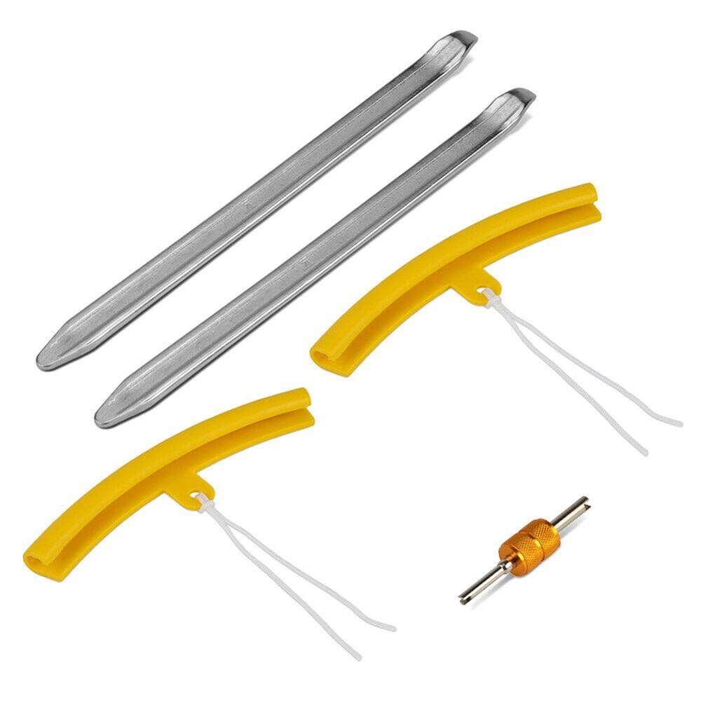 Motorcycle Tire Iron Changer Lever Tool Wheel Rim Protector Valve Tool ...