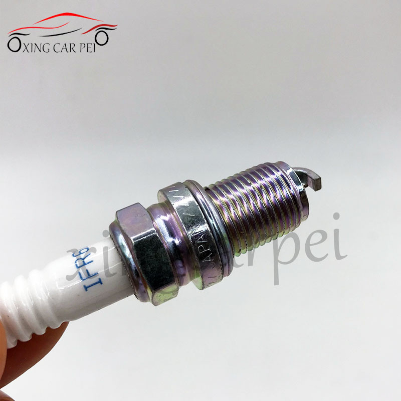 ♟6pcs 1822A002 IFR6B-K Iridium Spark Plug For Mitsubishi 06-12 Eclipse ...