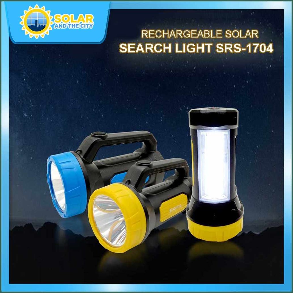 S&C?v*Sofitec*q?Solar*a?Rechargeable*tL?Searchlight)wP>)mv?Emergency*SW ...