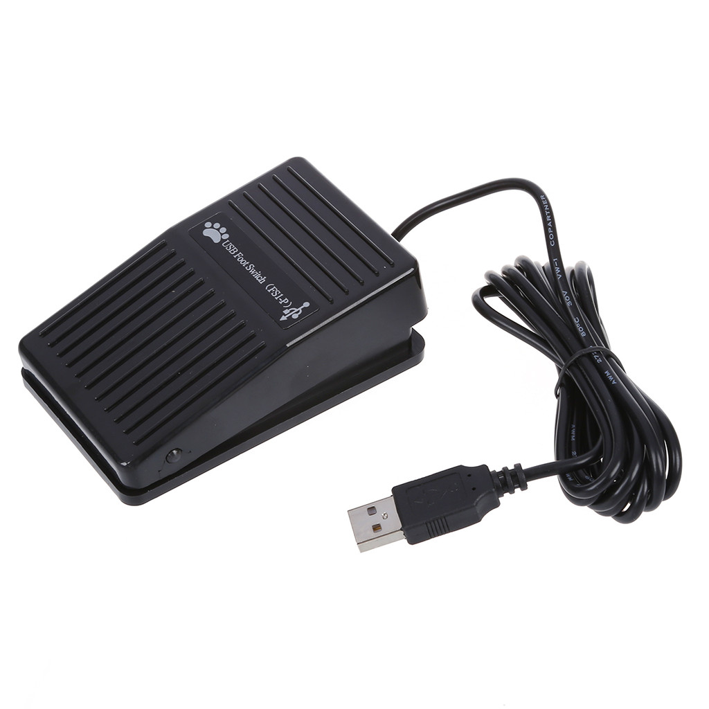 ♥USB Foot Pedal Switch Control Keyboard Action for PC Computer Games ...