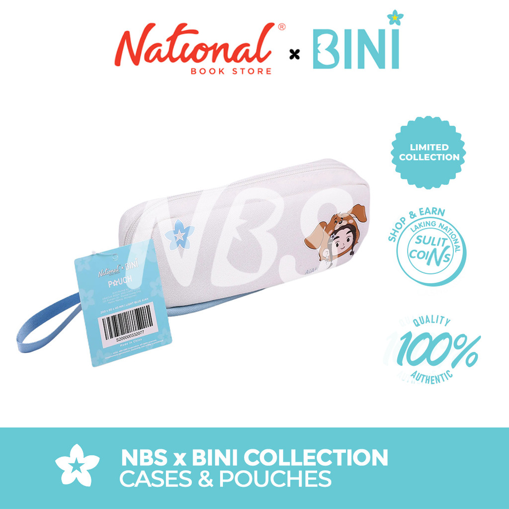 NBS x BINI Pouch Light Blue Aiah - Gifts - Fashion Accessories | Shopee ...