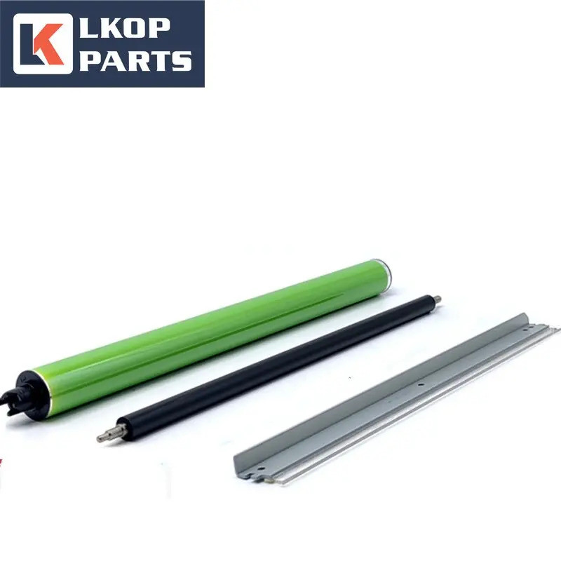 1Sets New Color OPC Drum+Drum Cleaning Blade+Primary Charge Roller for ...