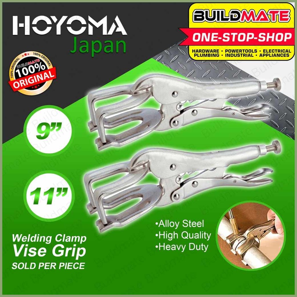 HOYOMA;H-JAPAN*EC*Welding*ch?Clamp*pc?Vise*dK?Grip*Sj?9*M?|*M?11 SOLD PER PIECE BUILDMATE HYMHT ...
