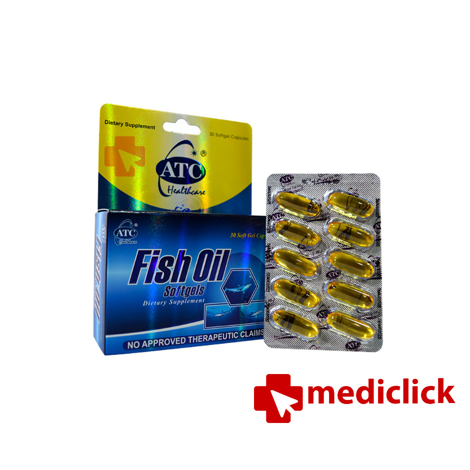 ATC Fish Oil - 10 CAPSULES | Shopee Philippines
