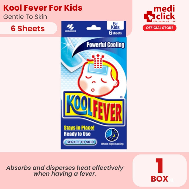 Kool Fever Kids (by 6s) - 1 BOX | Shopee Philippines