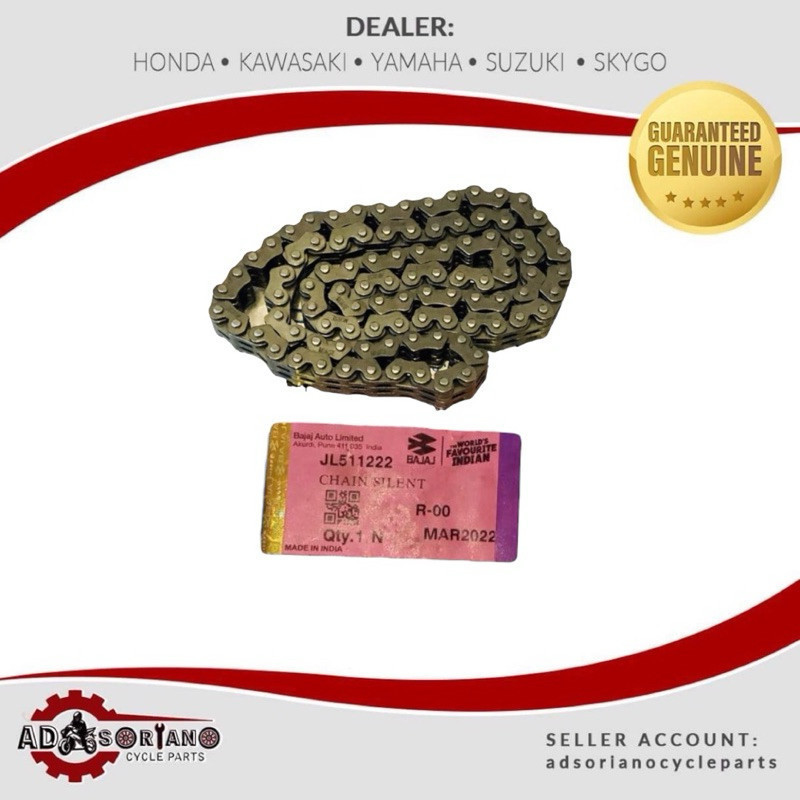 KAWASAKI ROUSER NS200 RS200 TIMING CHAIN JL511222 | Shopee Philippines