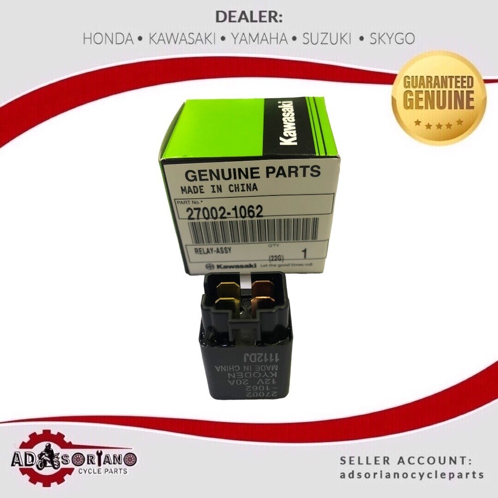 KAWASAKI NINJA 400 RELAY ASSY 27002-1062 | Shopee Philippines