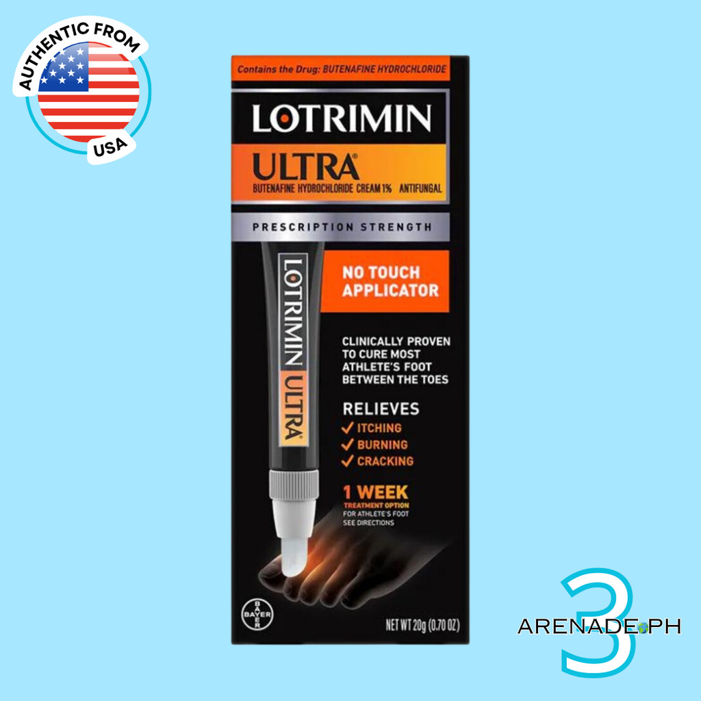 Lotrimin Ultra with Butenafine Hydrochloride Cream 1% Antifungal for ...