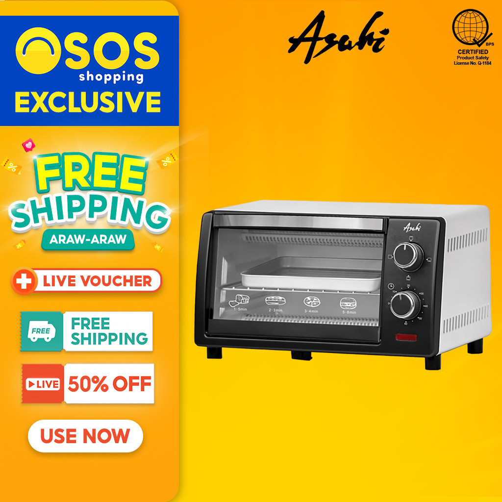 ASAHI Original Stainless steel body Microwave Oven 9 Liters Capacity ...