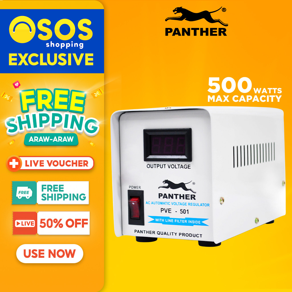 Panther Original PVE 501 AVR Relay Type, 220V AC Output, Automatic ...