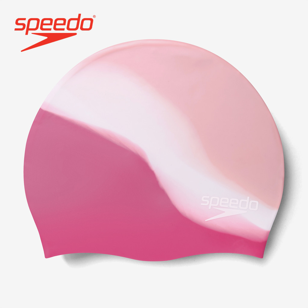 Speedo Kids Boys & Girls's Swim Caps - Multi Colour Silicone Cap Junior ...