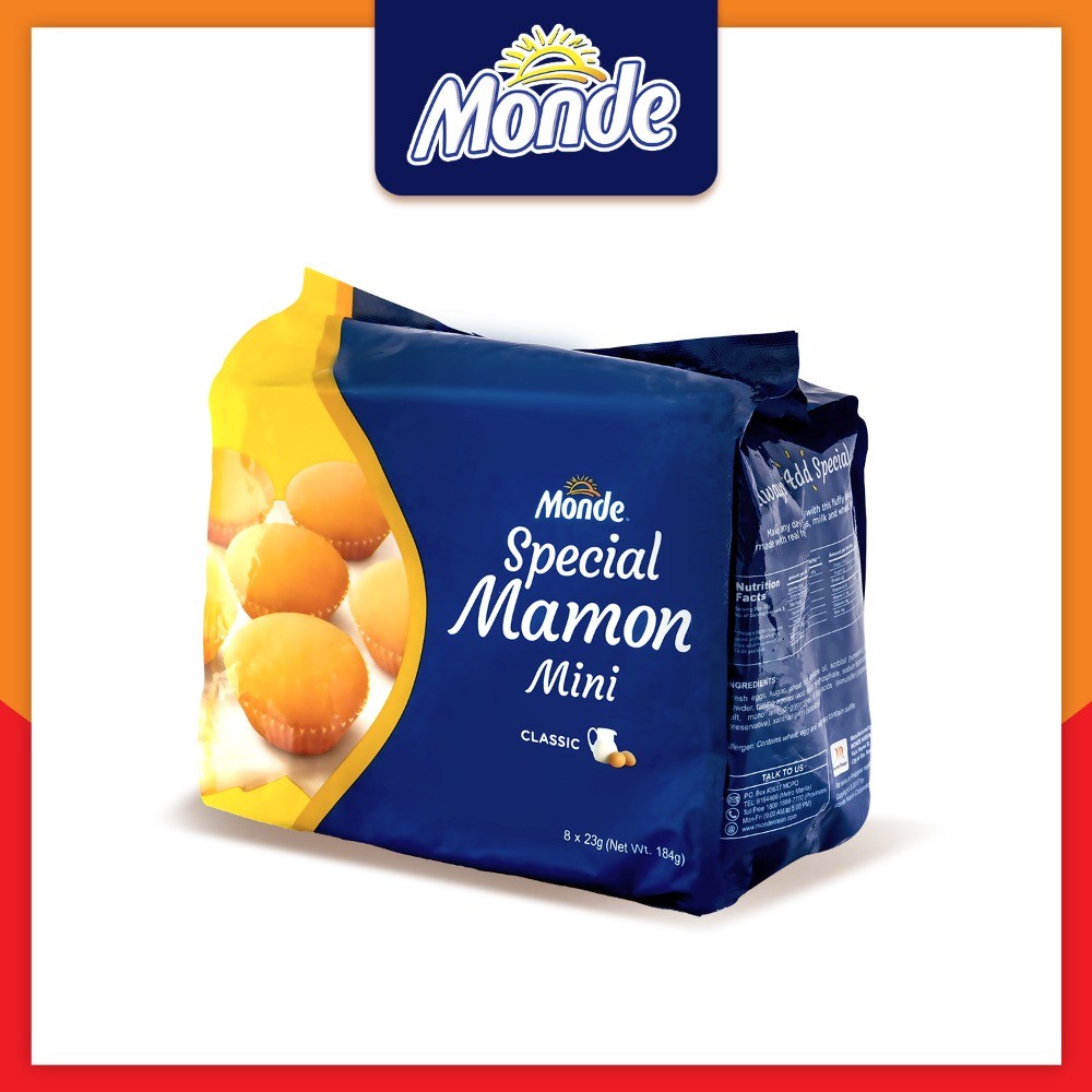 Monde Special Mamon Mini Classic 23g x 8 | Shopee Philippines