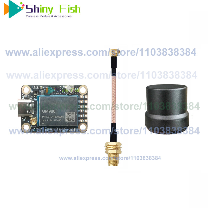 ☪UM980 Unicore RTK Positioning GNSS rtk gps Module GPS/BDS/GLONASS ...