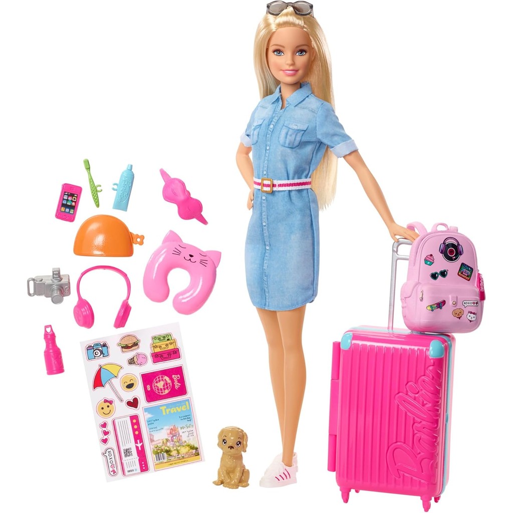 genuine product Barbie doll Barbie Dream House Adventure Pink Ryoko Set ...