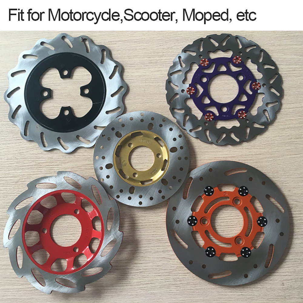 ۞Electric Bike Moto Front Rear Brake Disc For 150CC GY6 QJ Keeway ...