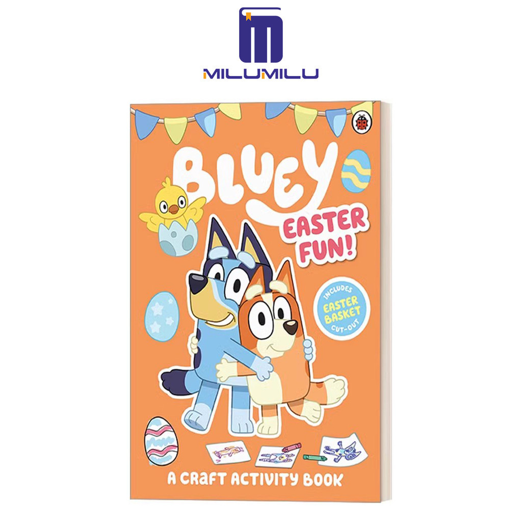 Bluey Easter Fun Activity Paperback Original English Book | Shopee ...